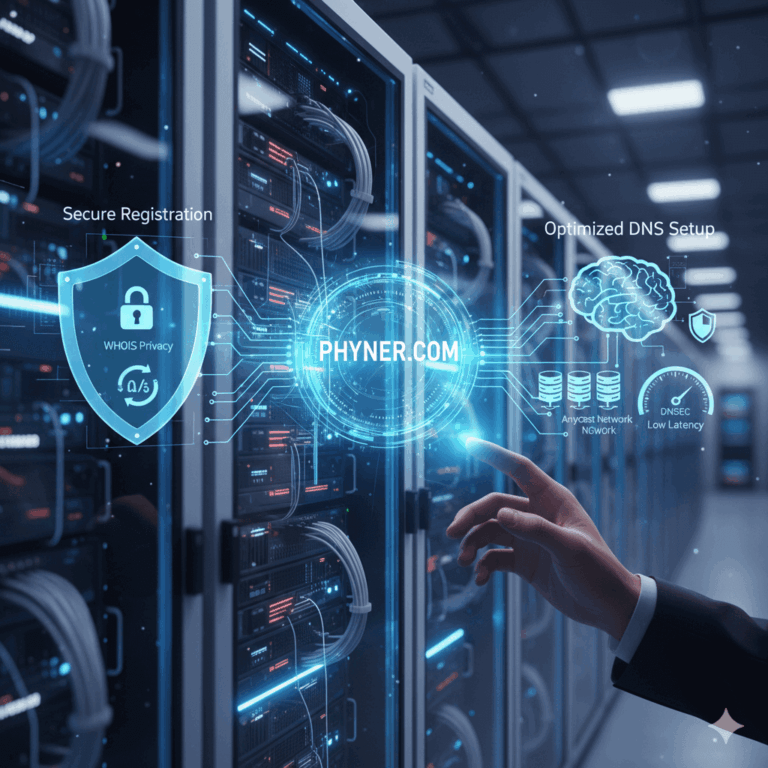 Domain registration & DNS setup – phyner